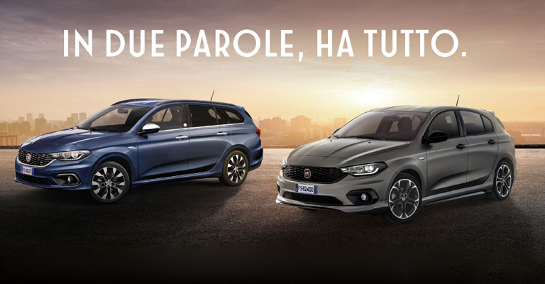 Gamma Fiat Tipo More da 12.500 Euro da Spazio ad Alba e Bra ...